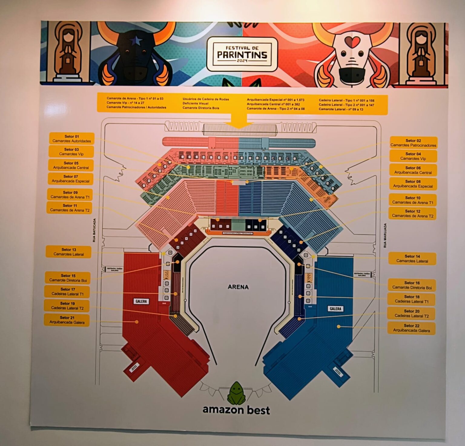 Bumbódromo dispõe de 4.516 lugares para setores privados - Festival de ...